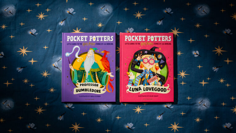 Pocket Potters: Luna and Dumbledore publish today! - JKR